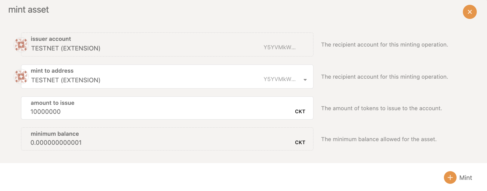 How to create and interact with a mintable XC20 asset via Solidity ...
